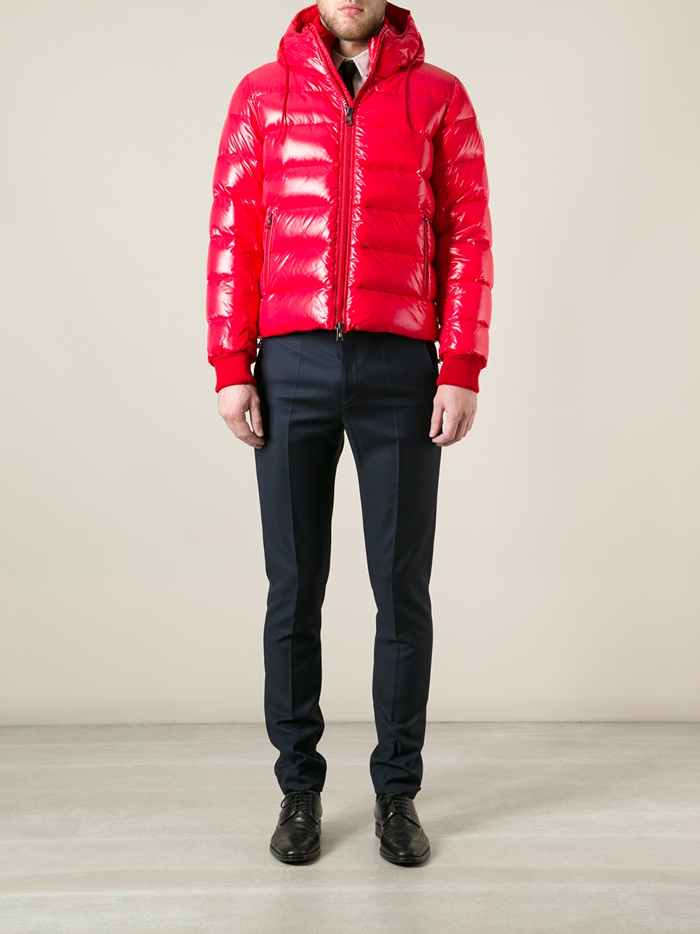 Moncler 'maya' Padded Jacket in Red for Men - Lyst