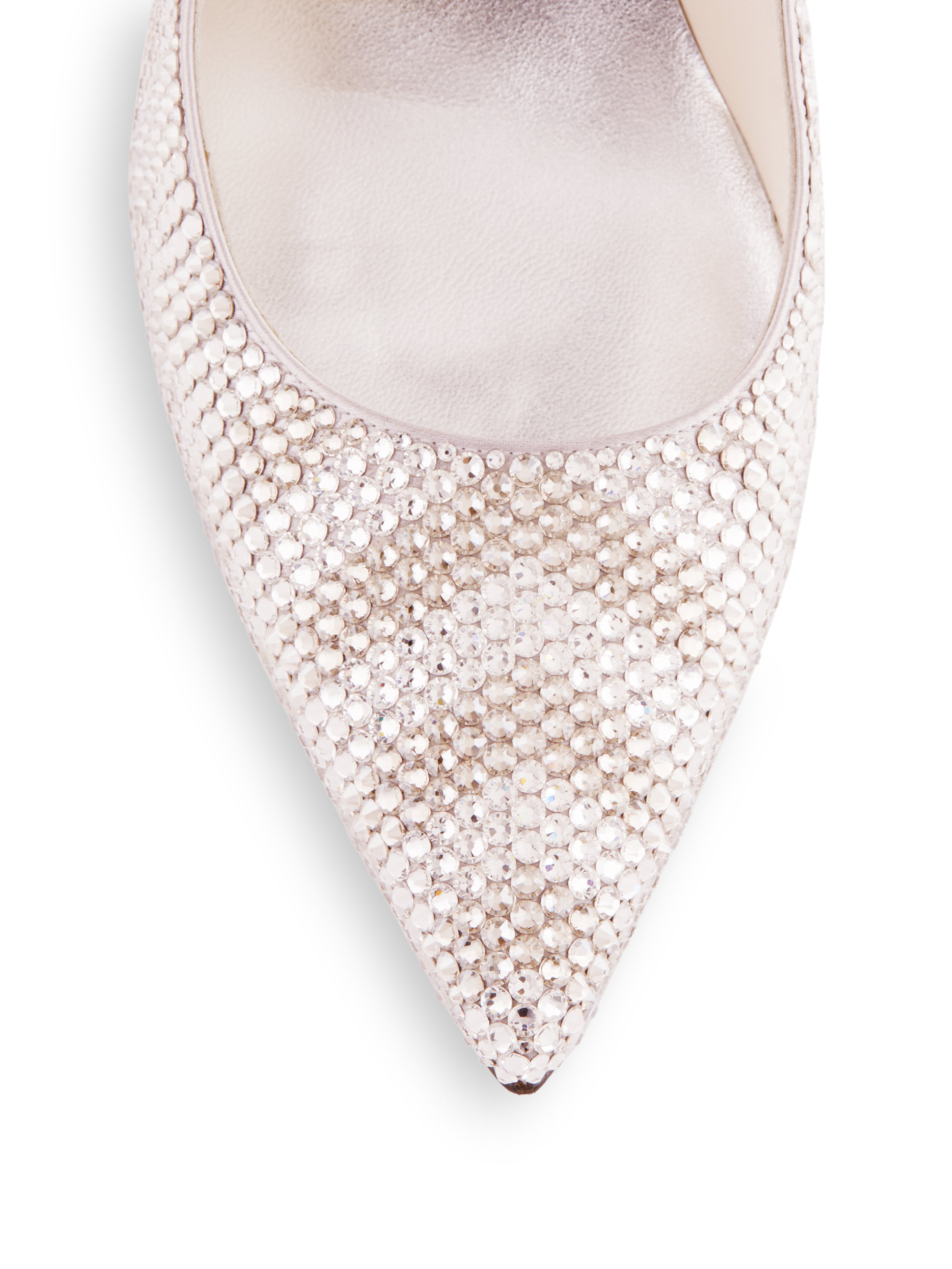 Stuart weitzman Ventipave Swarovski Crystal Evening Pumps | Lyst