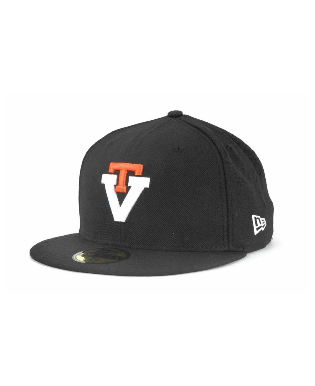 KTZ Virginia Tech Hokies 59fifty Cap in Black for Men | Lyst