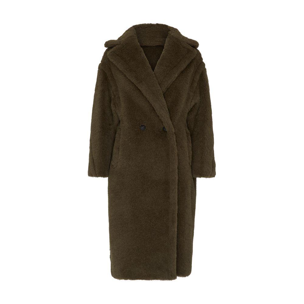 Max Mara Teddy Bear Tedgirl Coat in Green | Lyst