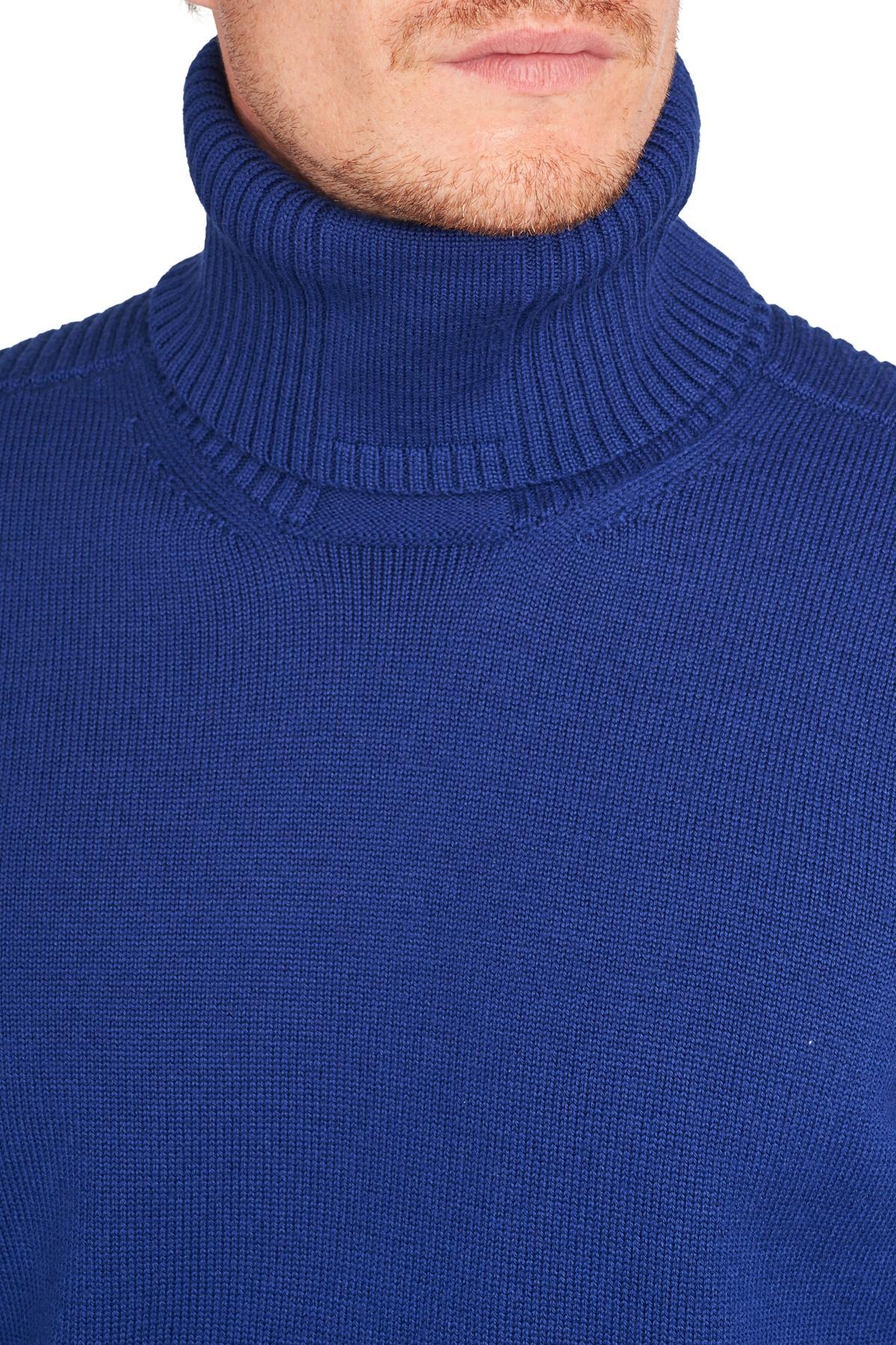 Stone Island Shadow Project Turtleneck Sweater in Indigo (Blue) for Men ...