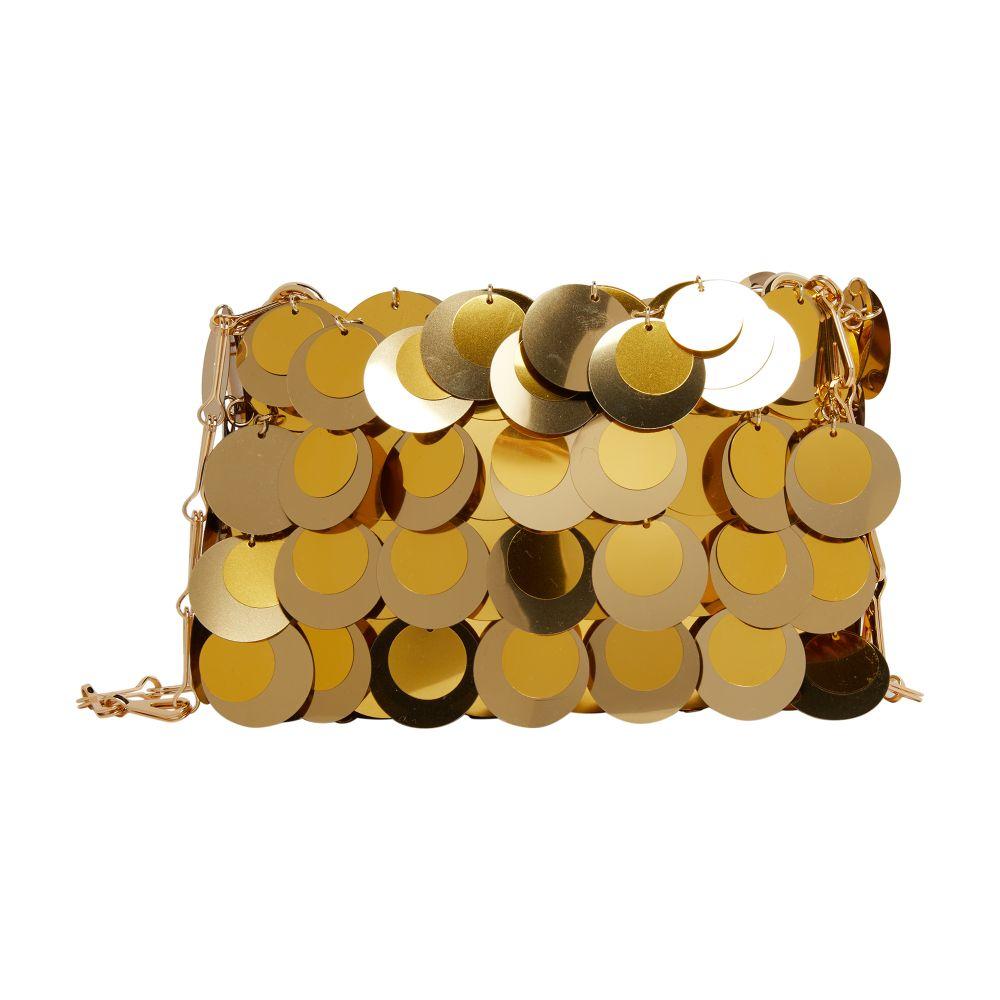 Rabanne Sparkle Handbag in Metallic | Lyst