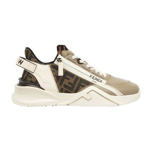 Fendi Flow Sneakers in Natural | Lyst