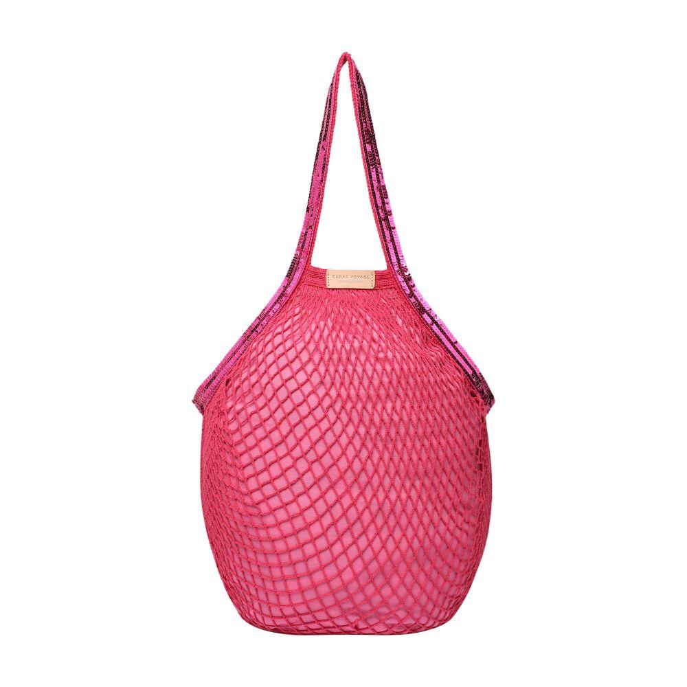Vanessa Bruno Fishnet Bag in Pink | Lyst