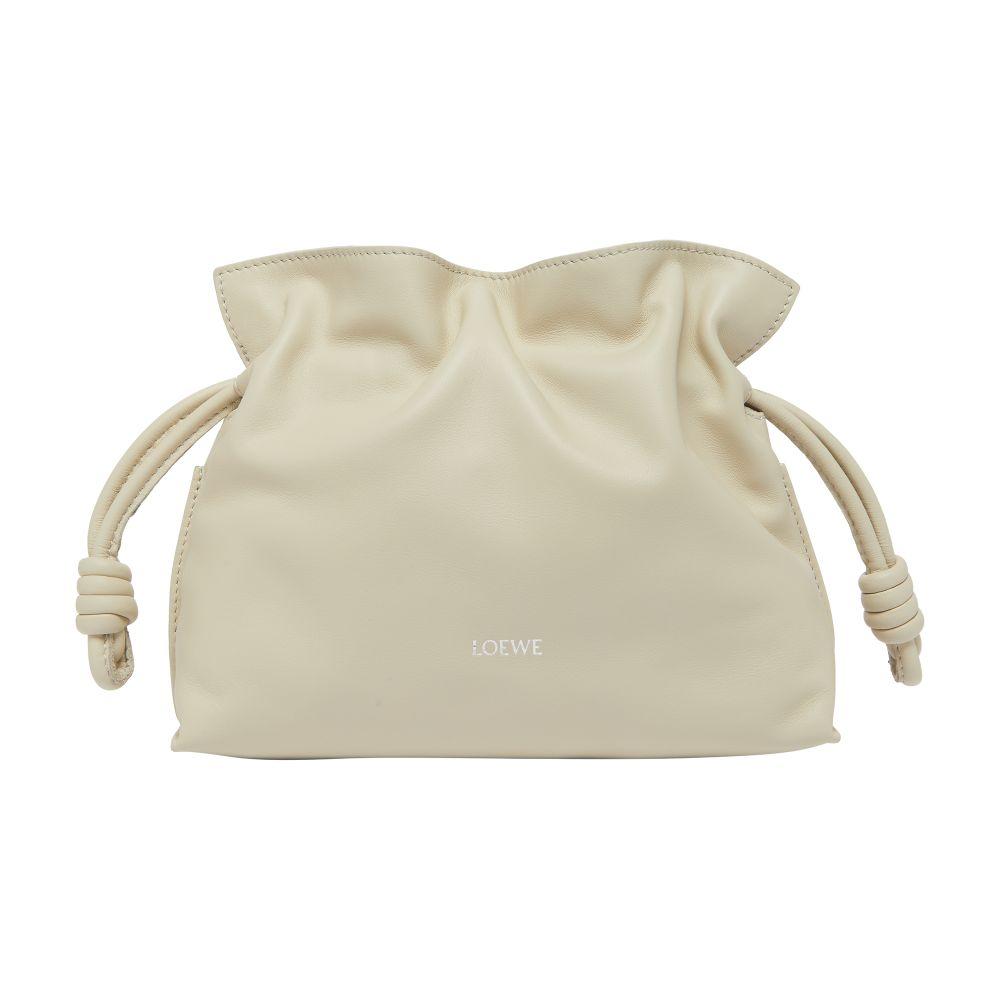 Loewe Mini Flamenco Clutch in Natural | Lyst