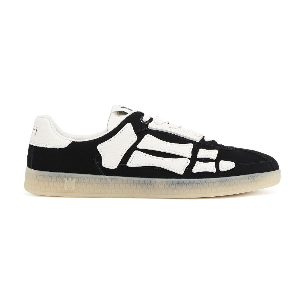 Amiri Pacific Bones Low Top Sneakers in Black for Men | Lyst