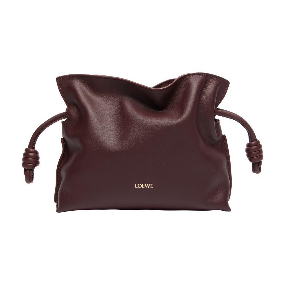 Loewe Mini Flamenco Clutch in Brown | Lyst