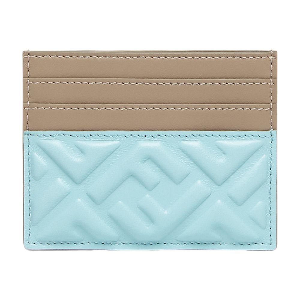 Fendi Baguette Card Case in Blue | Lyst UK