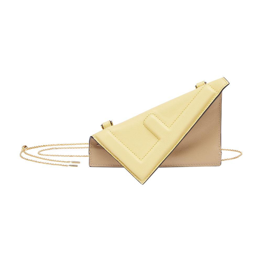 Fendi Nano Flip Bag in Brown | Lyst