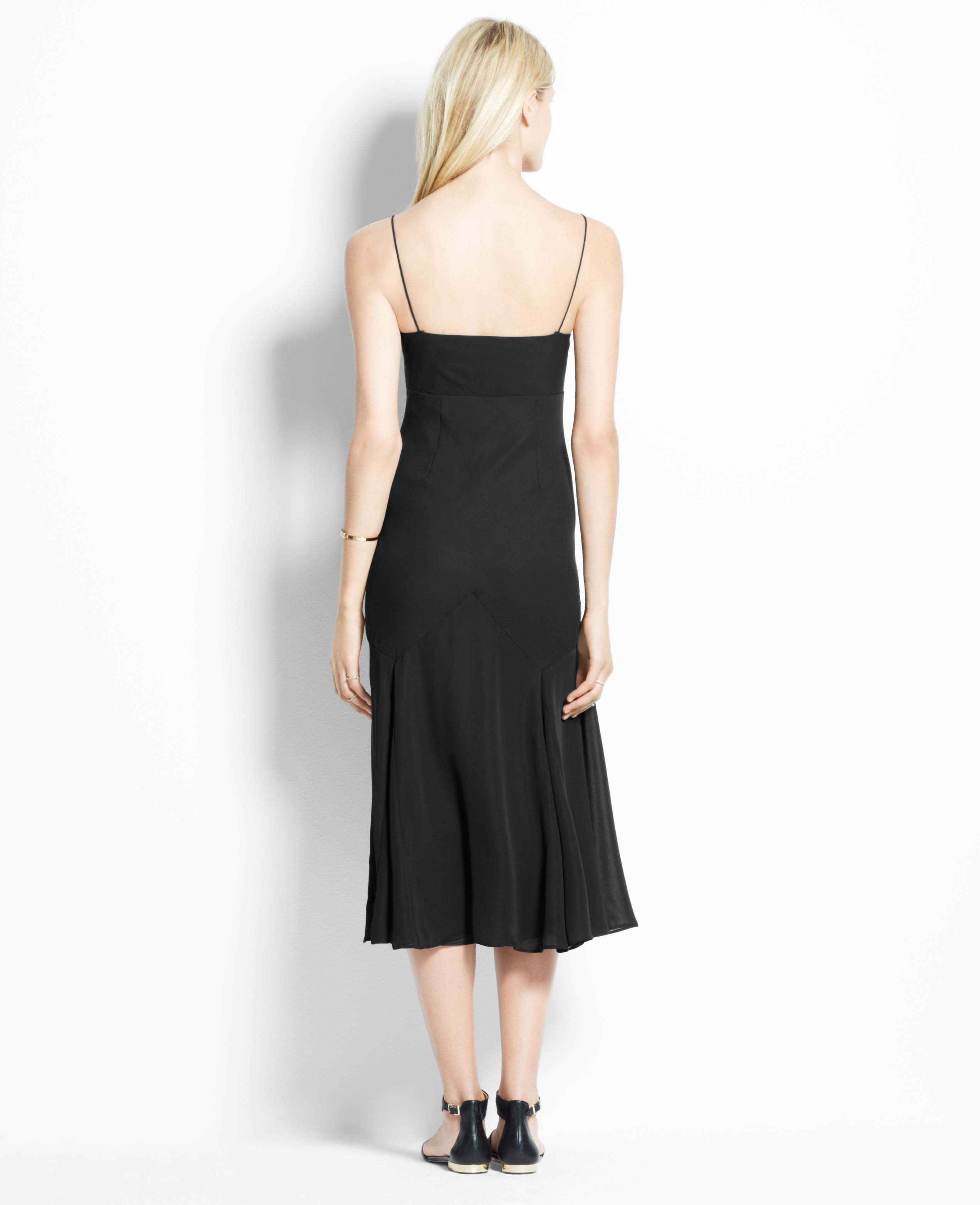 Buy black spaghetti strap slip dress - In stock