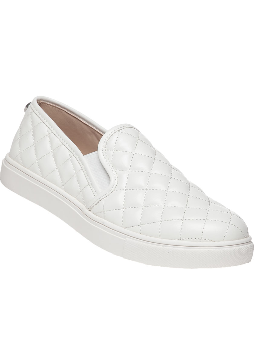 Lyst - Steve Madden Ecentrcq Slip-on Sneaker White in White Lyst - Steve Madden Ecentrcq Slip-on Sneaker White in White