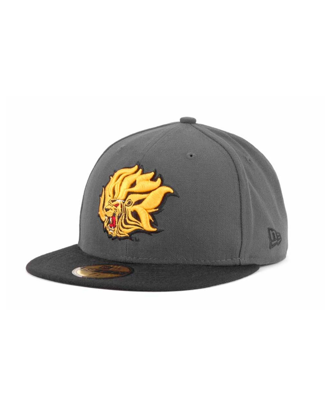 KTZ Synthetic Arkansas Pine Bluff Golden Lions 2 Tone Graphite And Team ...