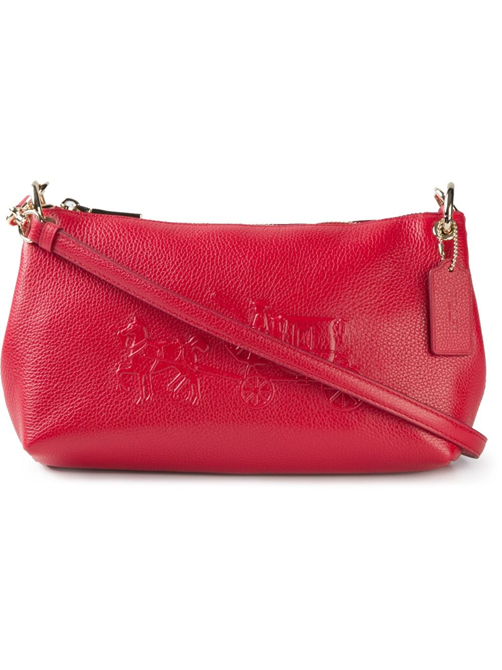 Coach Red Leather Cross Body Bag | Paul Smith