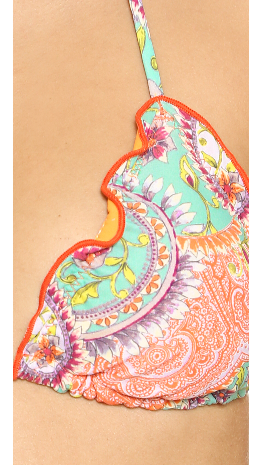 Vix Sofia By Vix Provence Ripple Bikini Top Provence Lyst