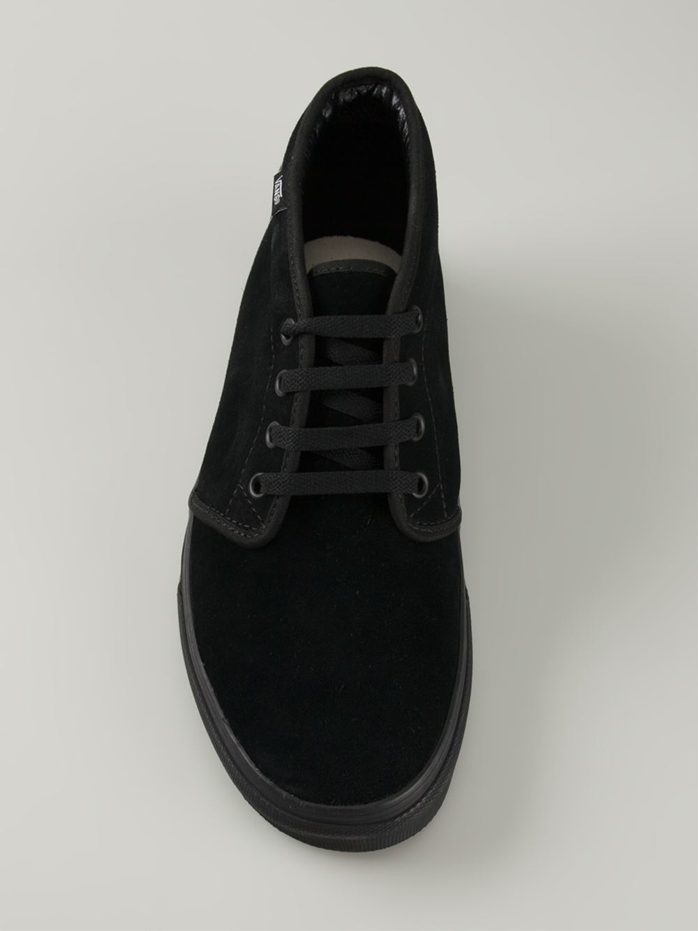 Vans Chukka Mid-top Sneakers in Black for Men - Lyst