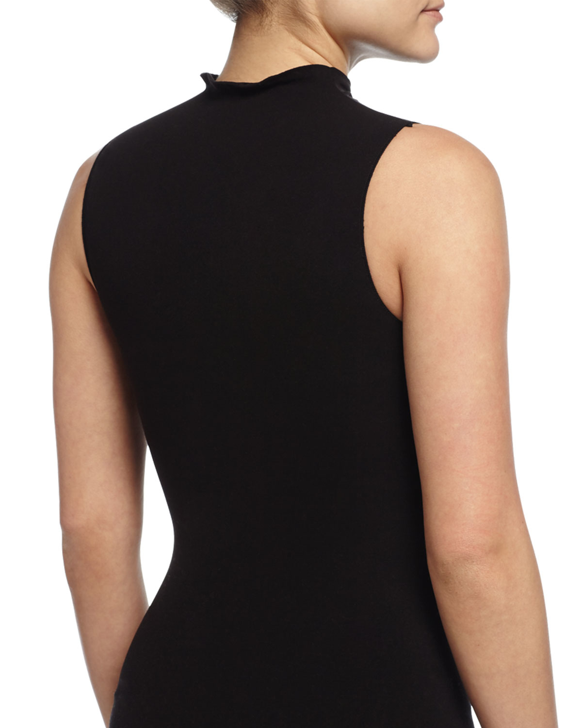 Commando Seamless Mock Neck Thong Bodysuit In Black Lyst