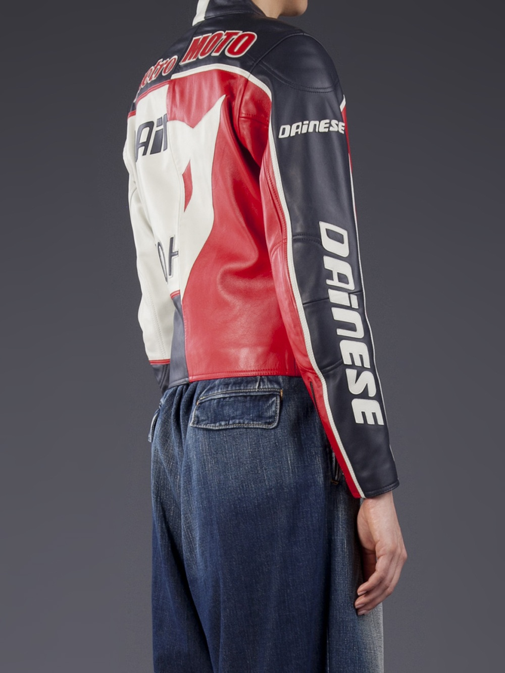 Lyst - Yohji Yamamoto Motorcycle Jacket in Red