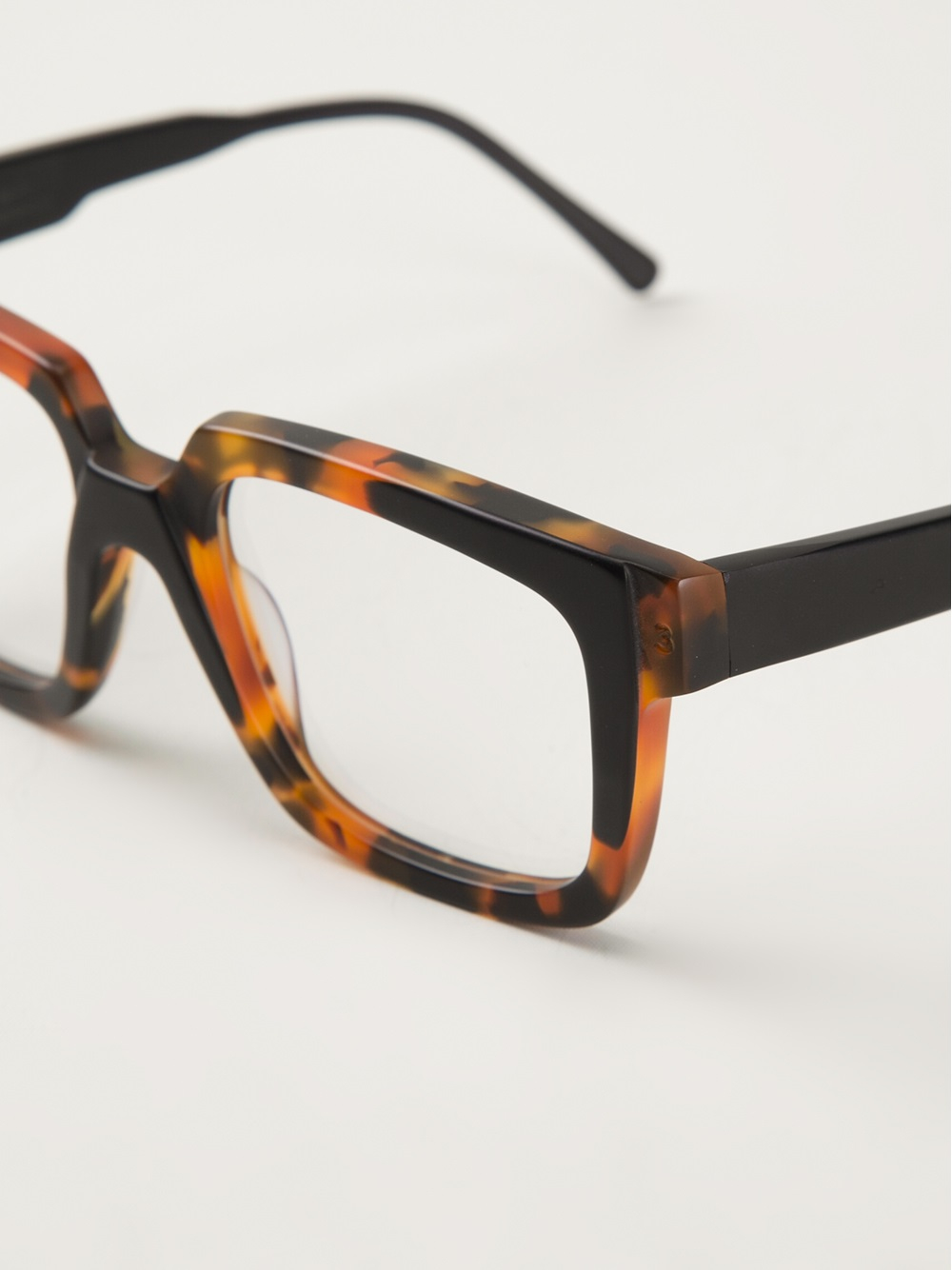 Kuboraum Square Frame Glasses in Black for Men - Lyst