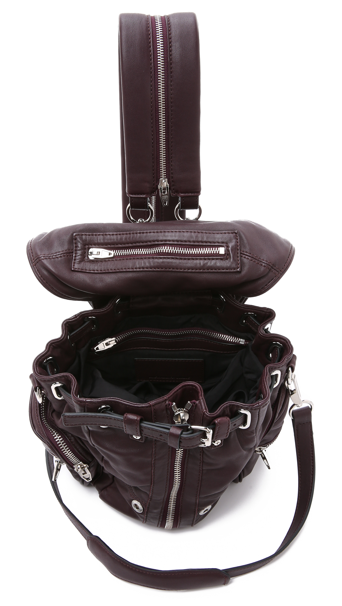 Alexander Wang Mini Marti Backpack - Oxblood in Brown - Lyst