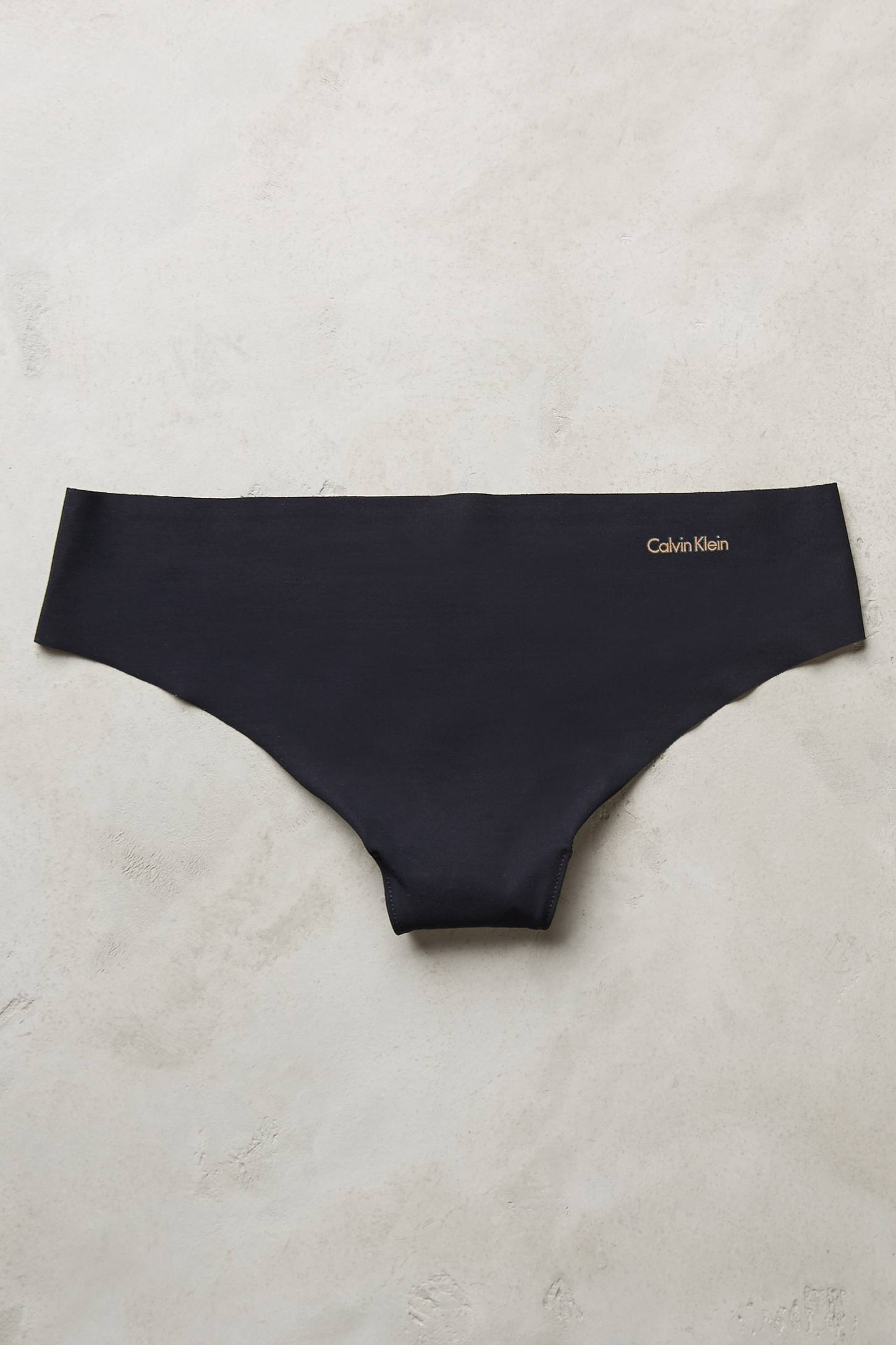 Calvin Klein Invisible Thong In Black Lyst Free Download Nude Photo