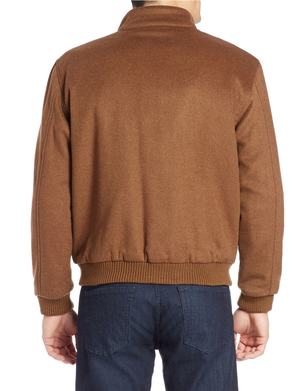 Hart schaffner marx Hudson Wool Cashmere Blend Jacket in Brown for Men ...