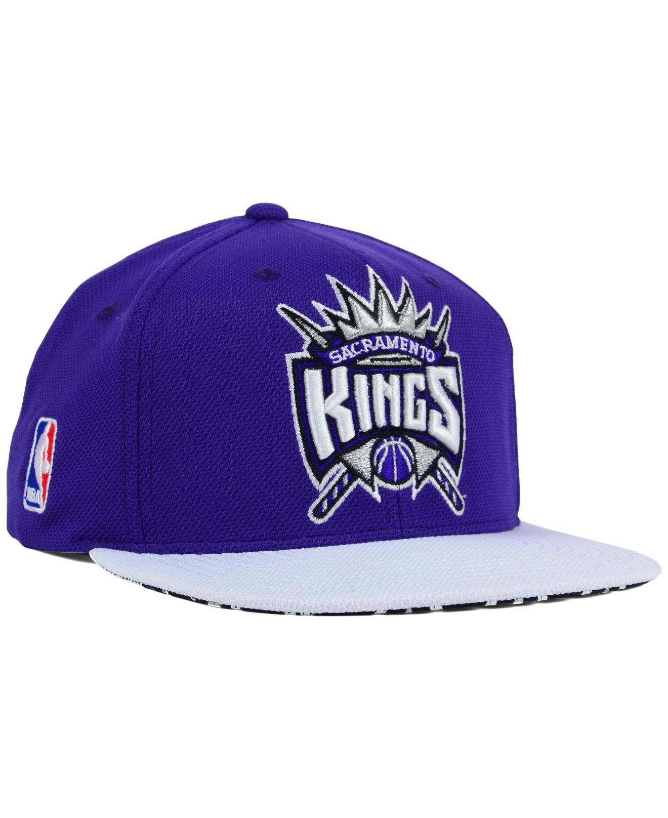 Adidas Sacramento Kings 2015 Nba Draft Snapback Cap in Purple for Men ...