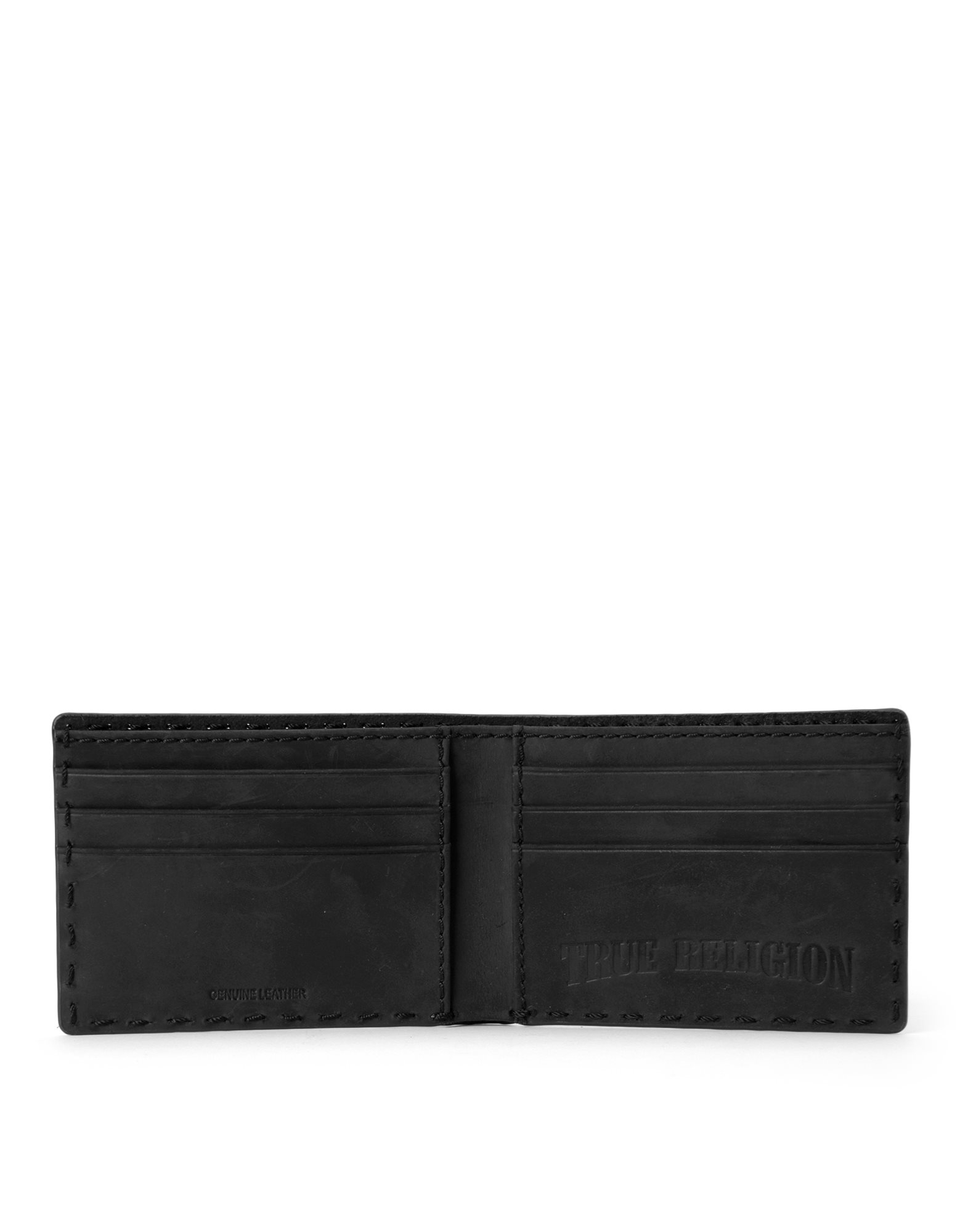 True Religion Perforated Mens Wallet in Black for Men - Lyst
