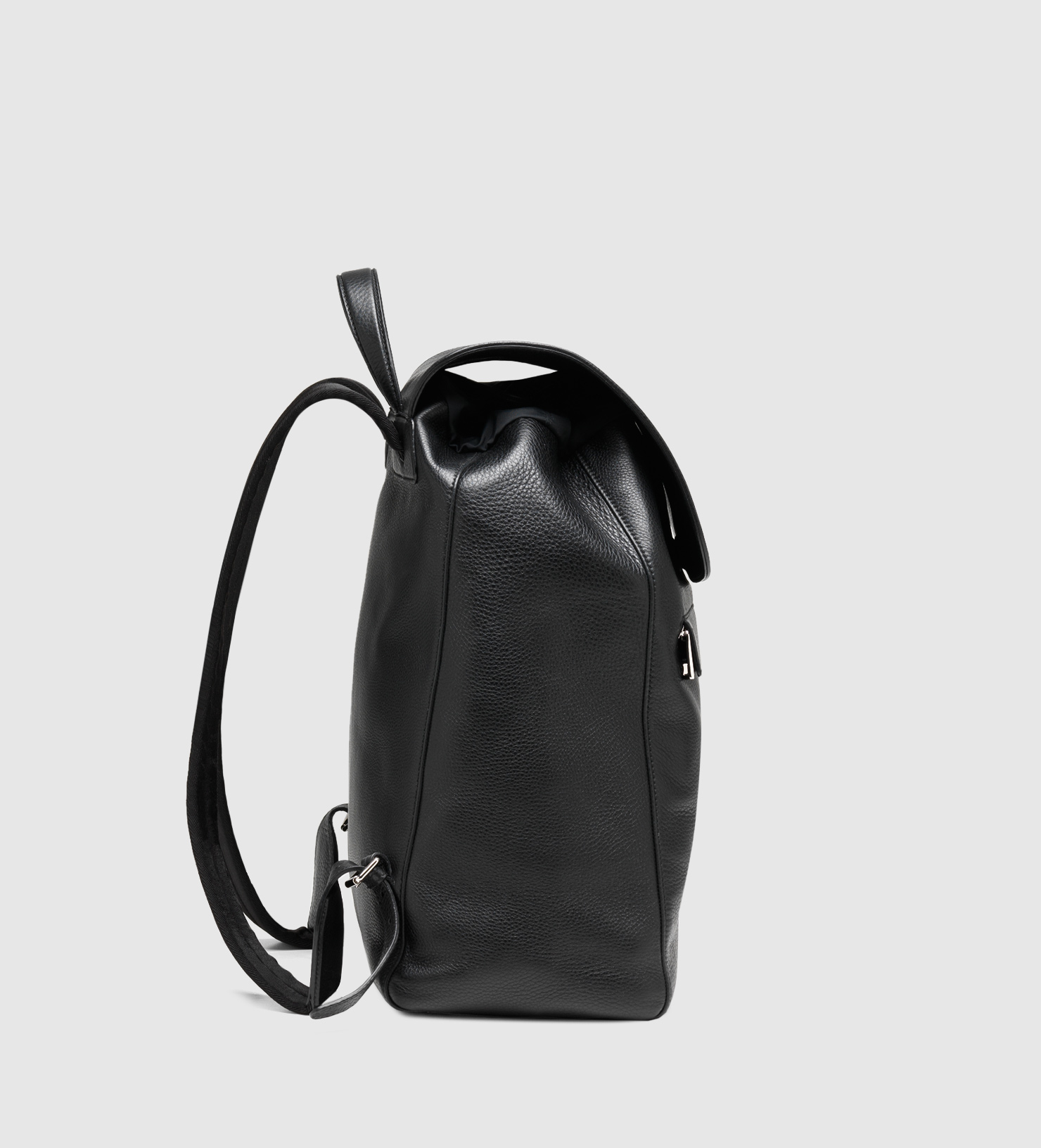 Leather Backpack Gucci Black In Leather | Ermes