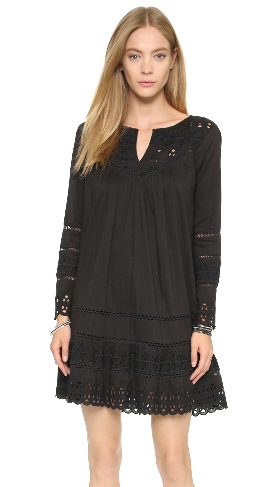 Long Sleeve Eyelet Dress at Henry Briggs blog