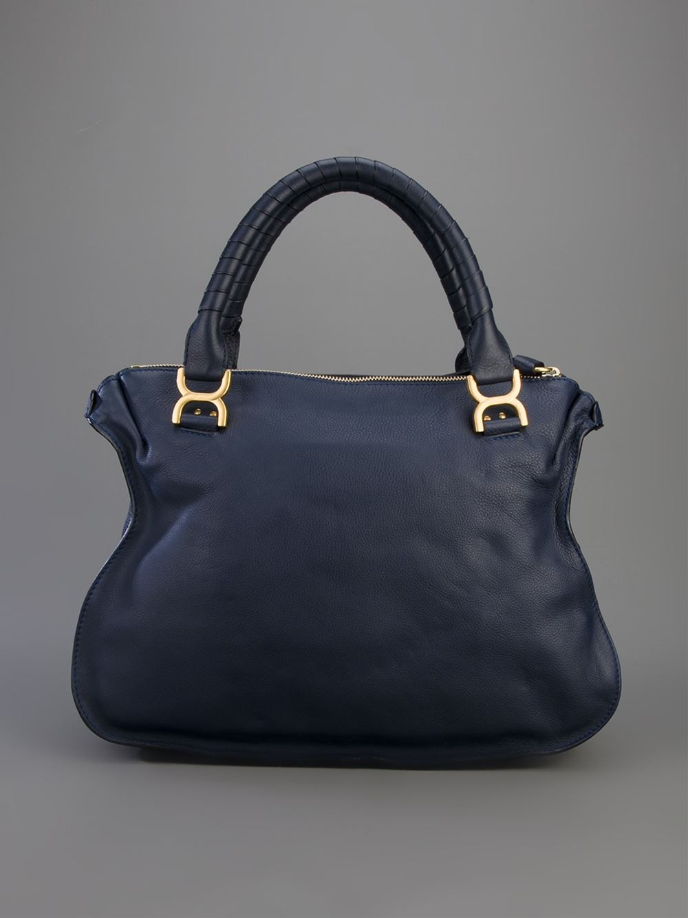 Chloe Marcie Handbag Blue | semashow.com