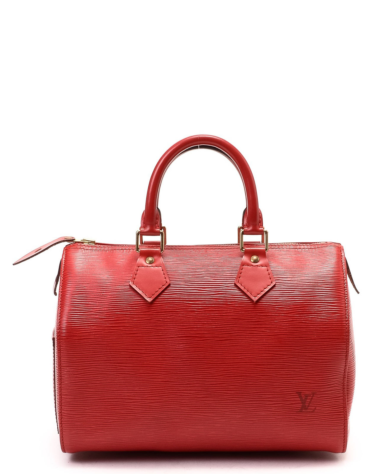 red speedy louis vuitton