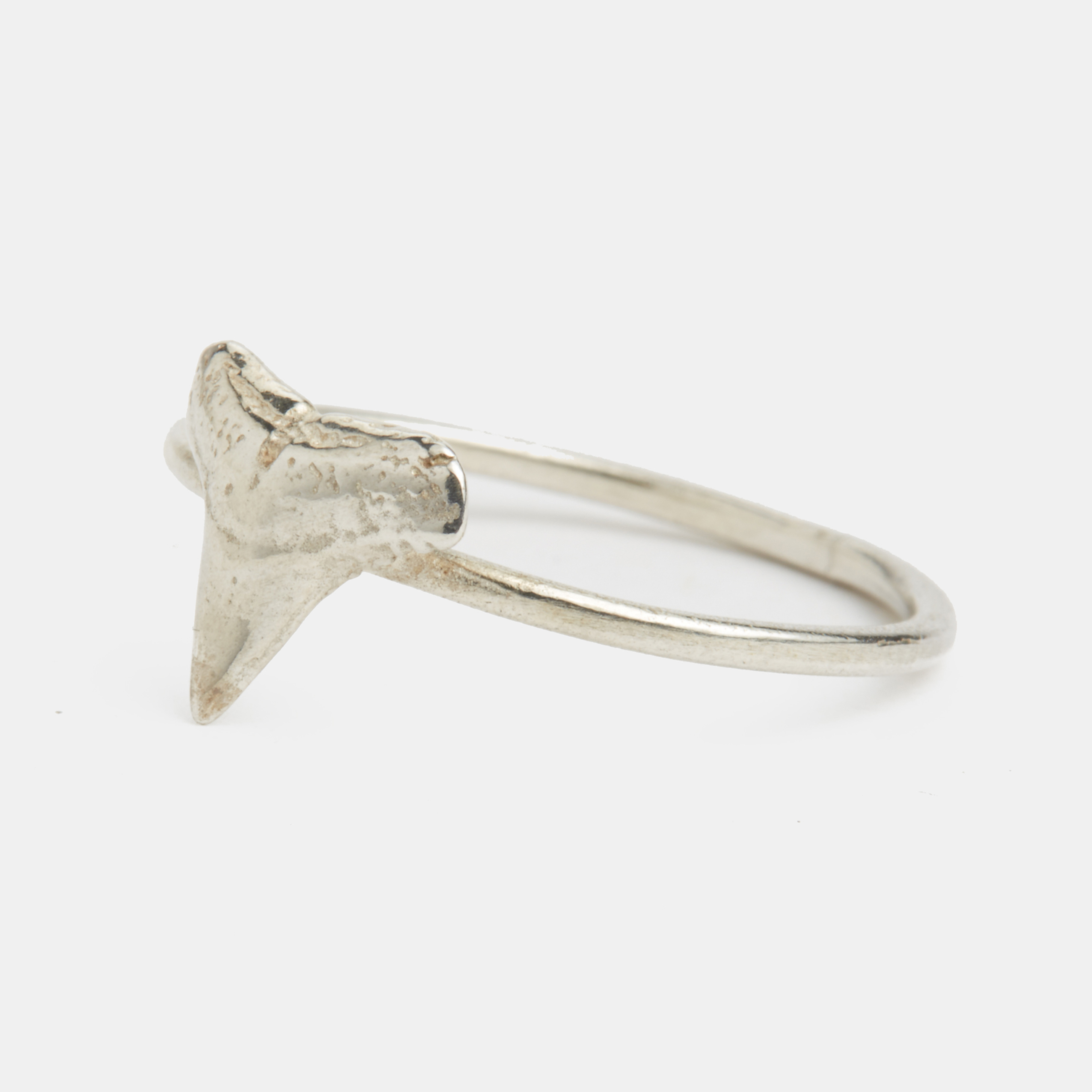 Whale Flukes Double Ring