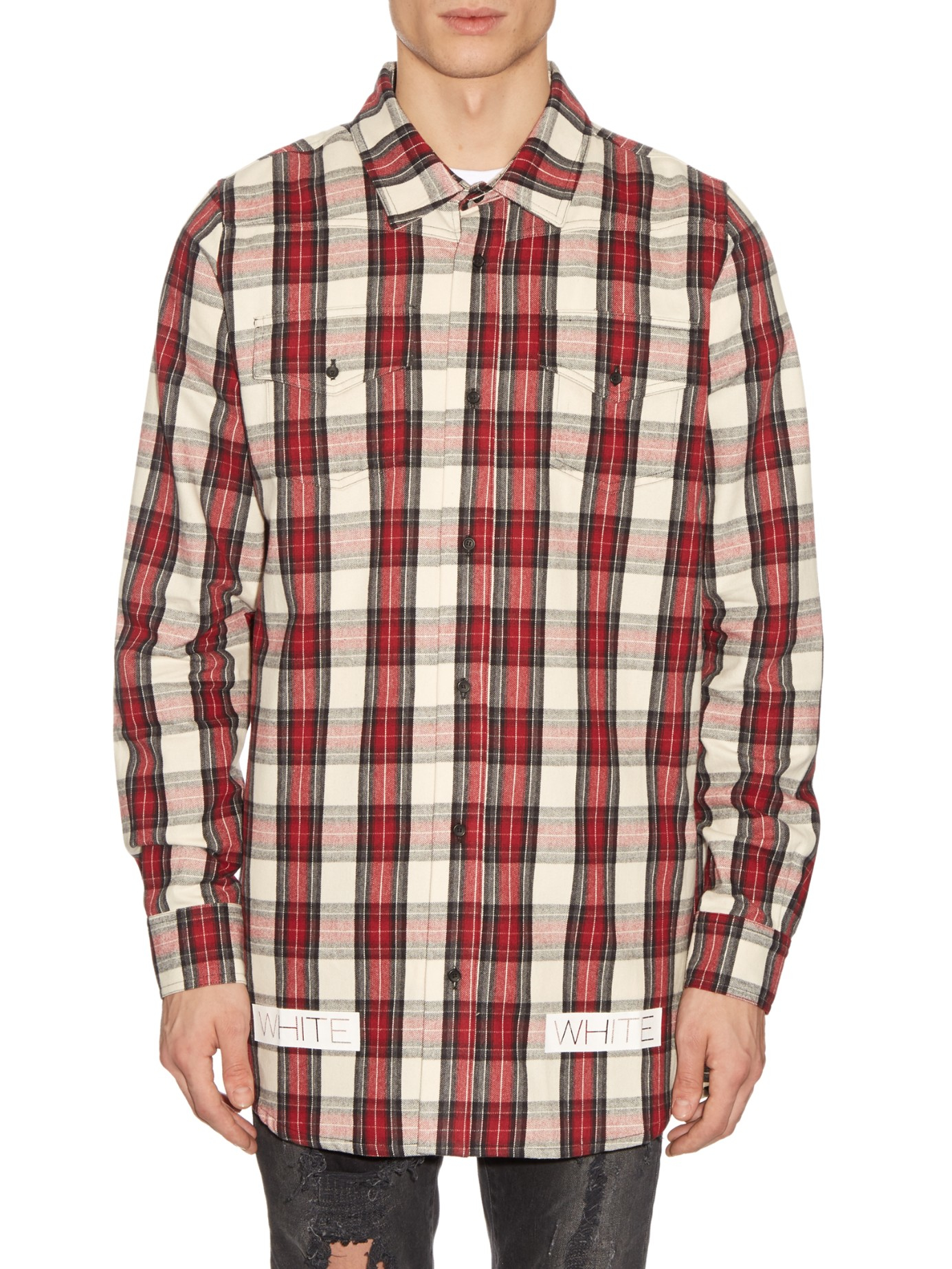 [Dicussion] QC this off white flannel? : FashionReps