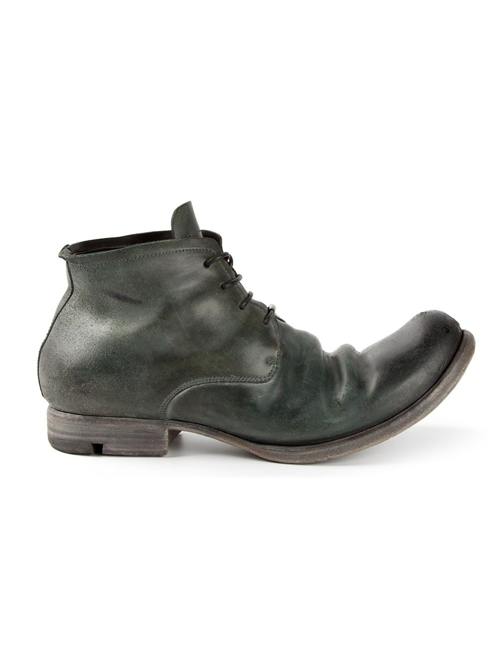 Layer Zero Signature Upturned Toe Box Laceup Boots in Green for Men | Lyst
