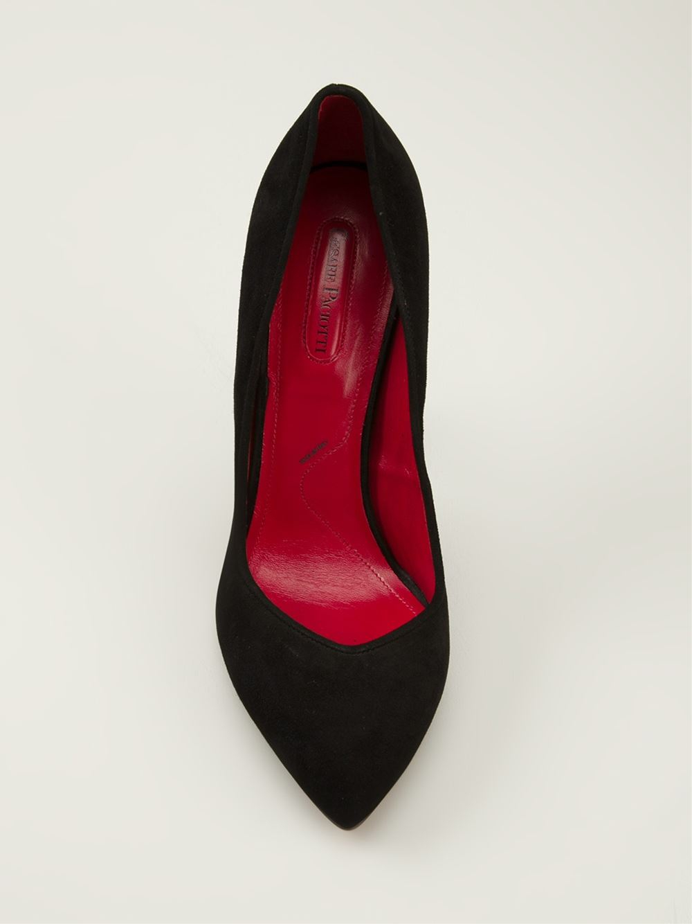 Cesare Paciotti Dagger Pumps in Black - Lyst