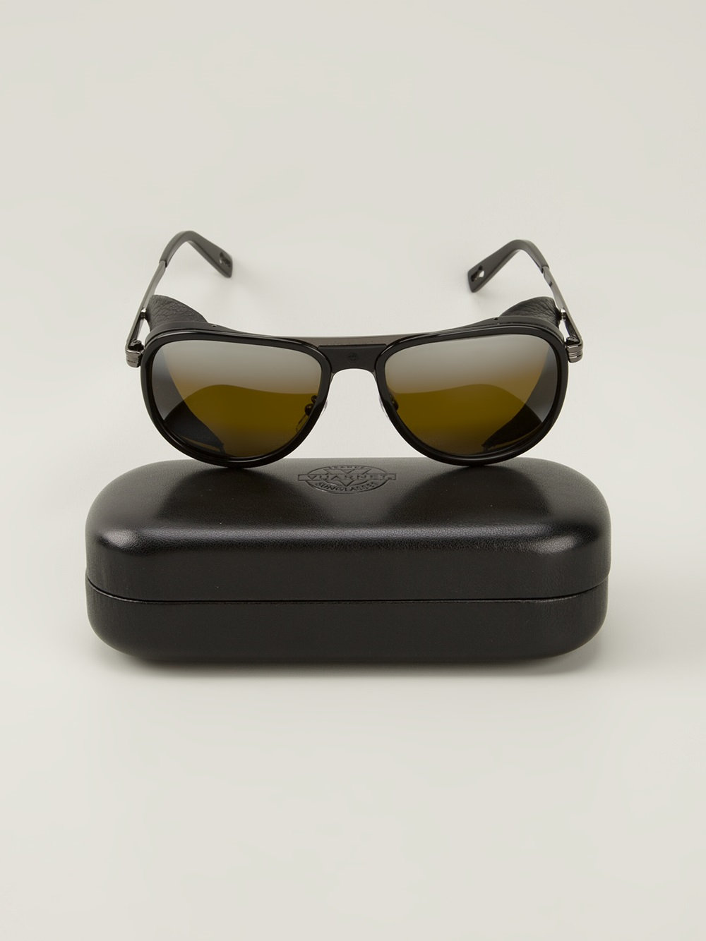 Vuarnet Aviator Sunglasses In Black For Men Lyst