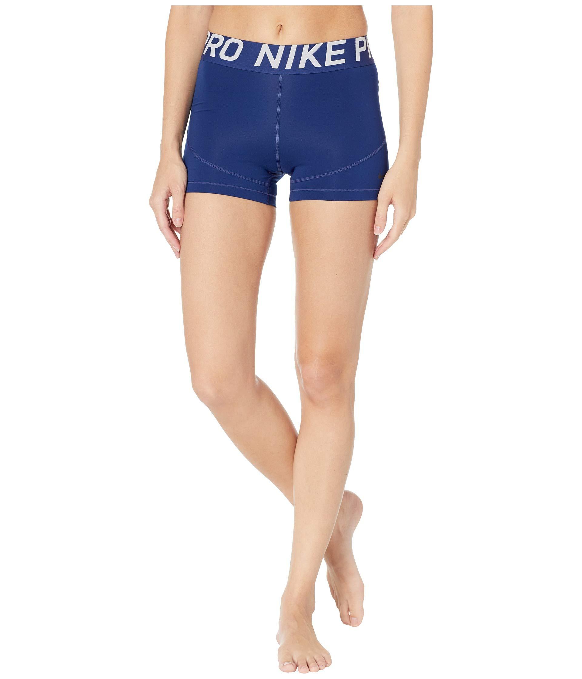 Lyst Nike Pro Shorts 3 In Blue