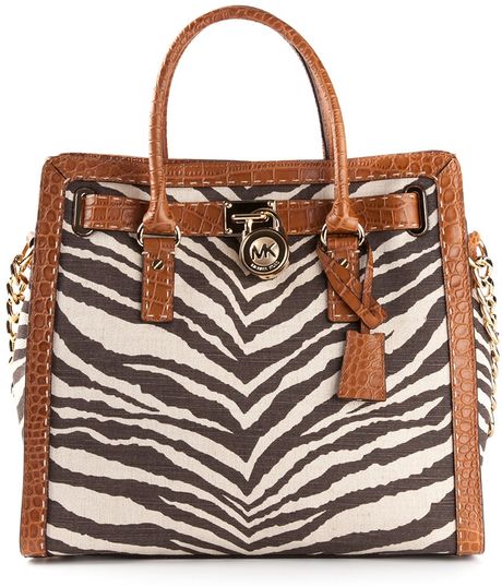 Michael Kors Zebra Satchel Handbags | Paul Smith