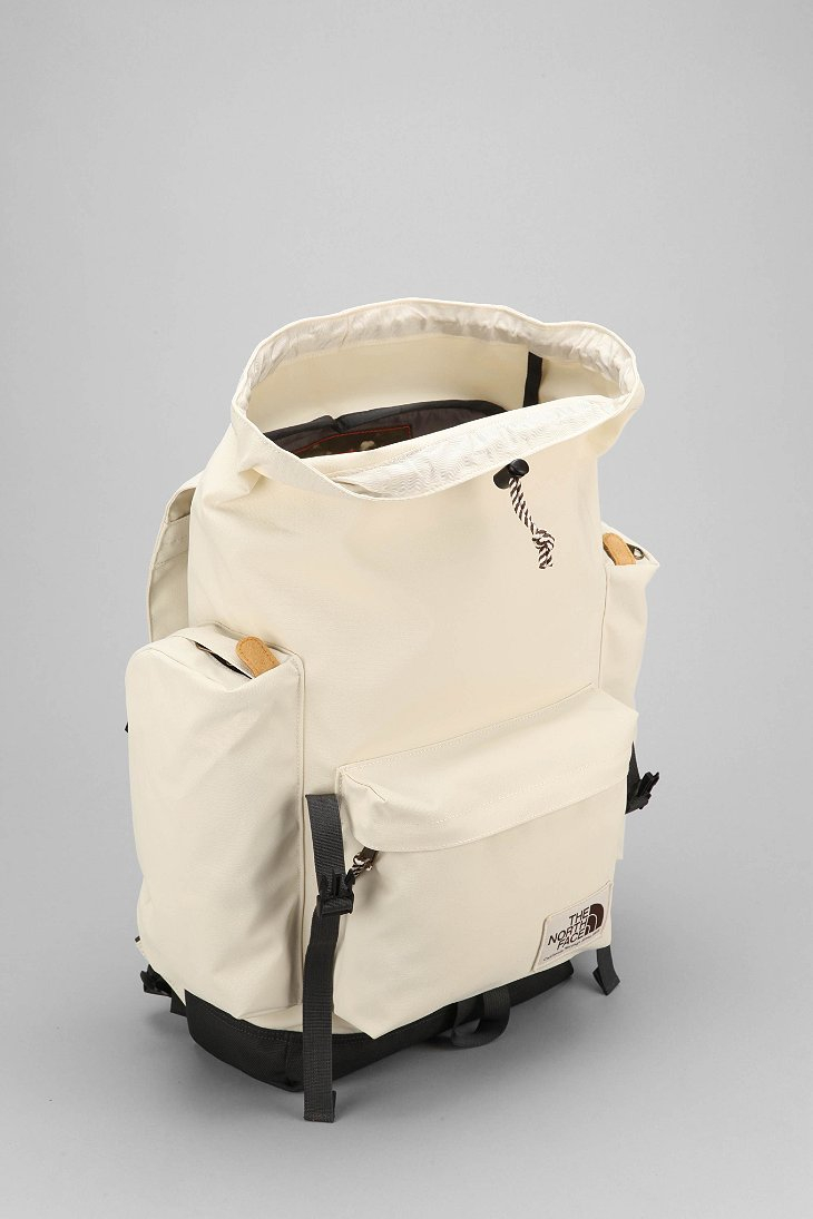 The North Face Premium Rucksack In White For Men Lyst