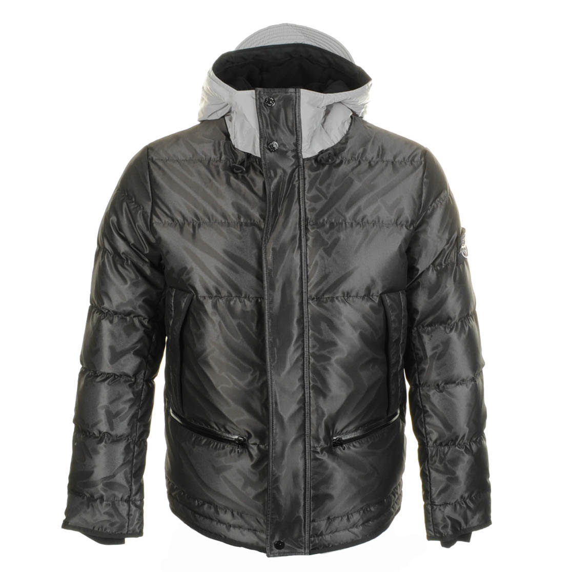 Stone Island Mesh Reflective Jacket in Grey (Black) for Men - Lyst