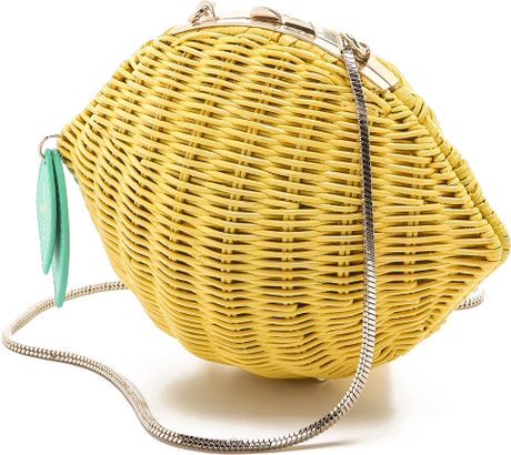 Kate Spade Lemon Wicker Purse | Paul Smith