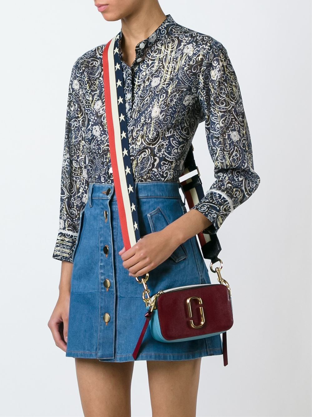 Lyst - Marc Jacobs Snapshot Camera Bag in Purple Lyst - Marc Jacobs Snapshot Camera Bag in Purple