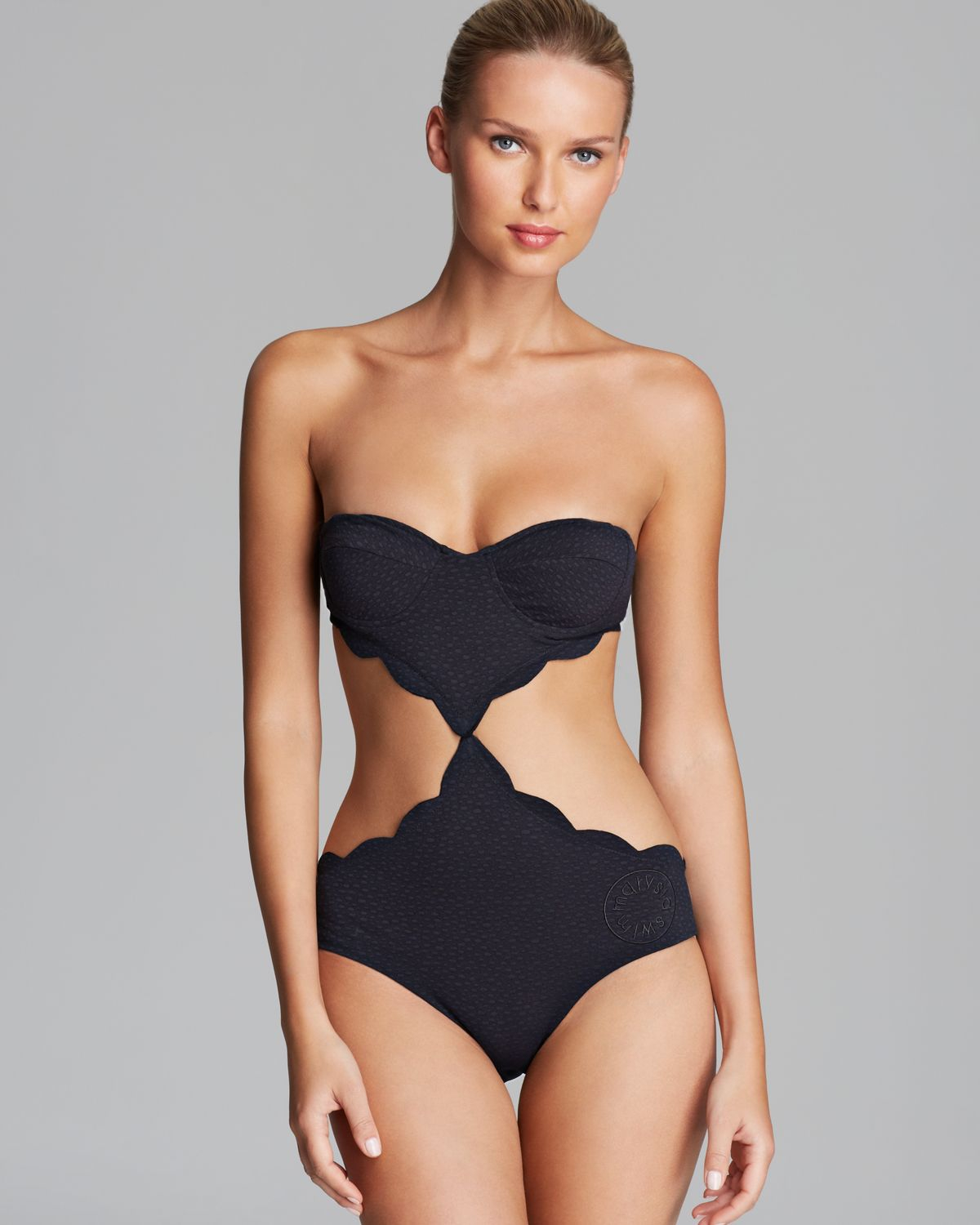 Lyst Marysia Swim Swim Scallop Cut Out Underwire Monokini One Piece