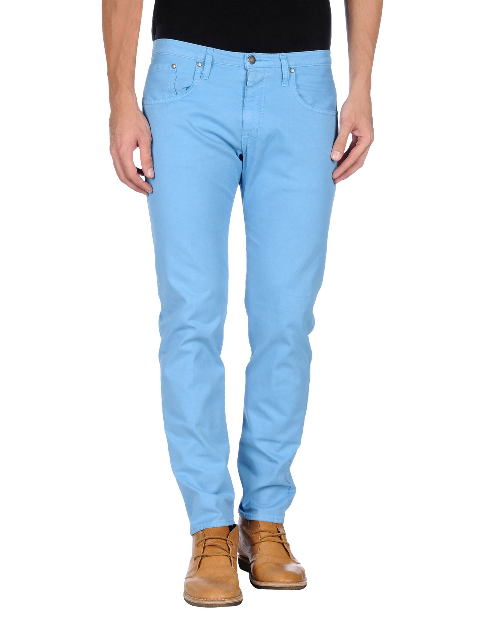 People Casual Pants in Blue for Men (Azure) | Lyst