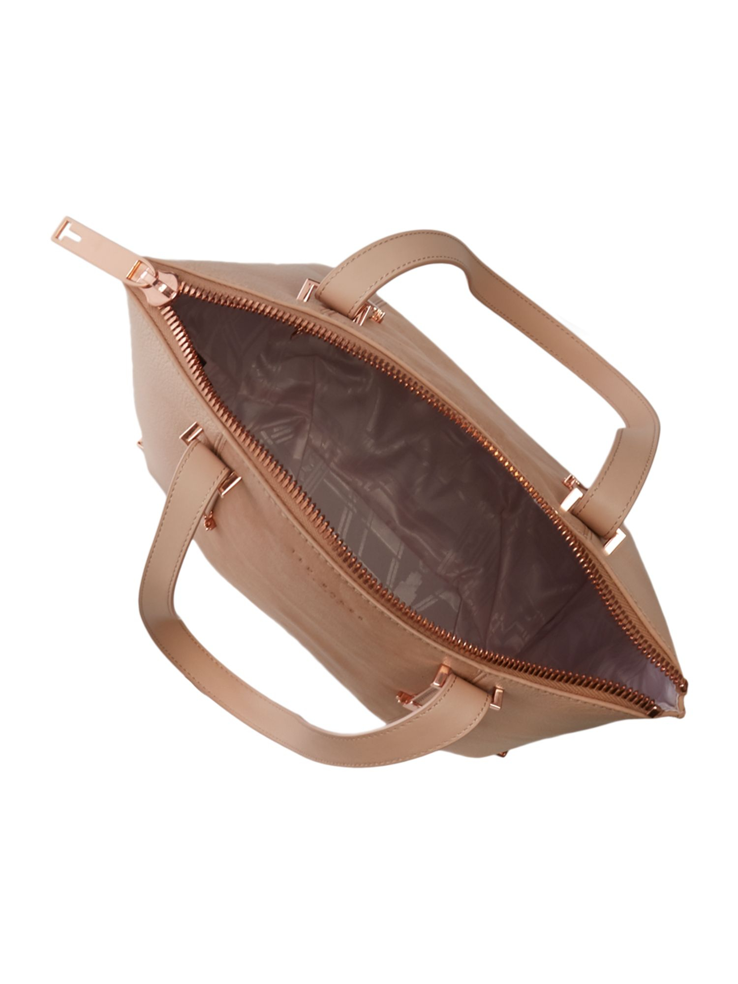 Ted baker Rose Gold Large Leather Tote Bag in Pink | Lyst Ted baker Rose Gold Large Leather Tote Bag in Pink | Lyst