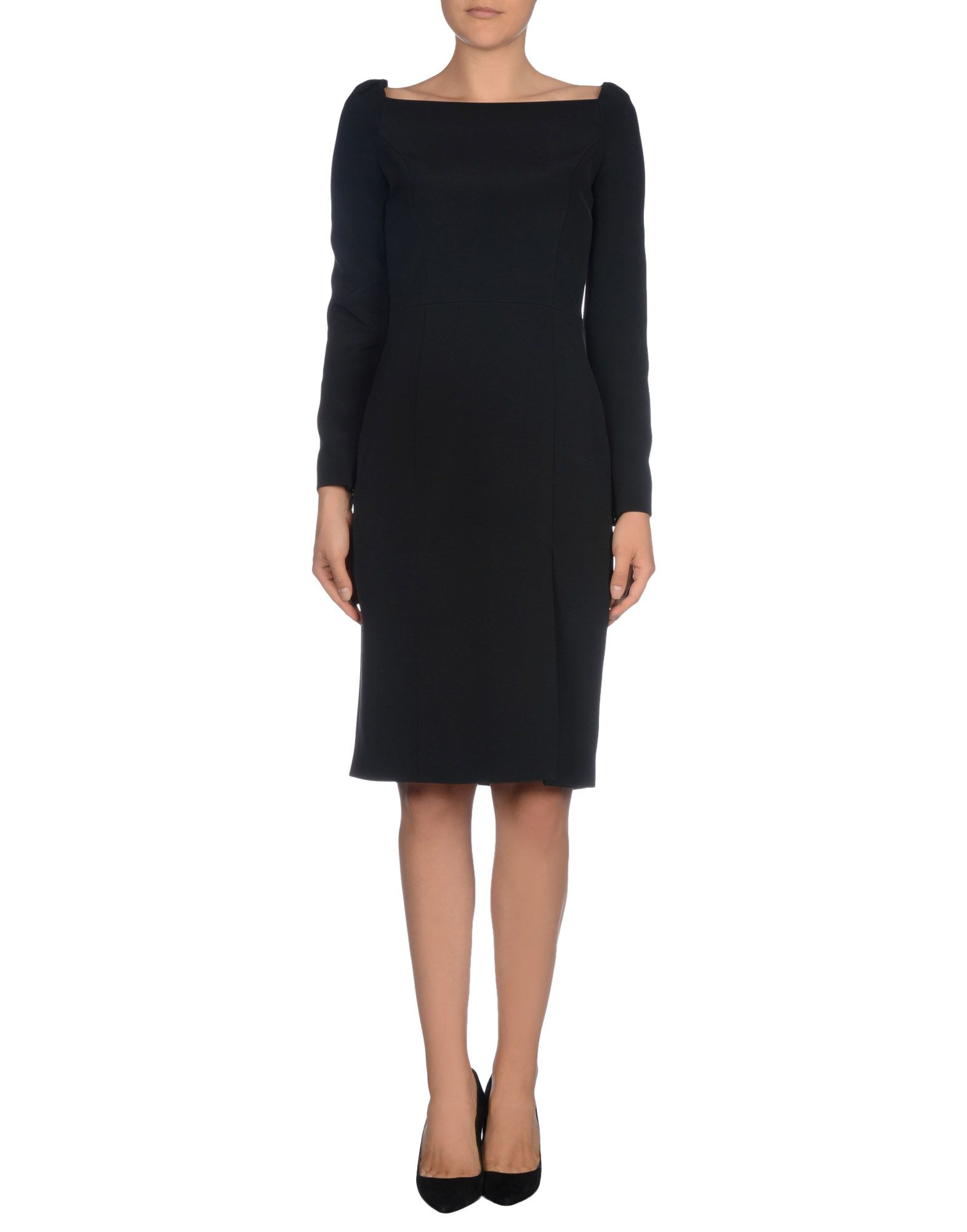 Dior Knee-length Dress in Black | Lyst