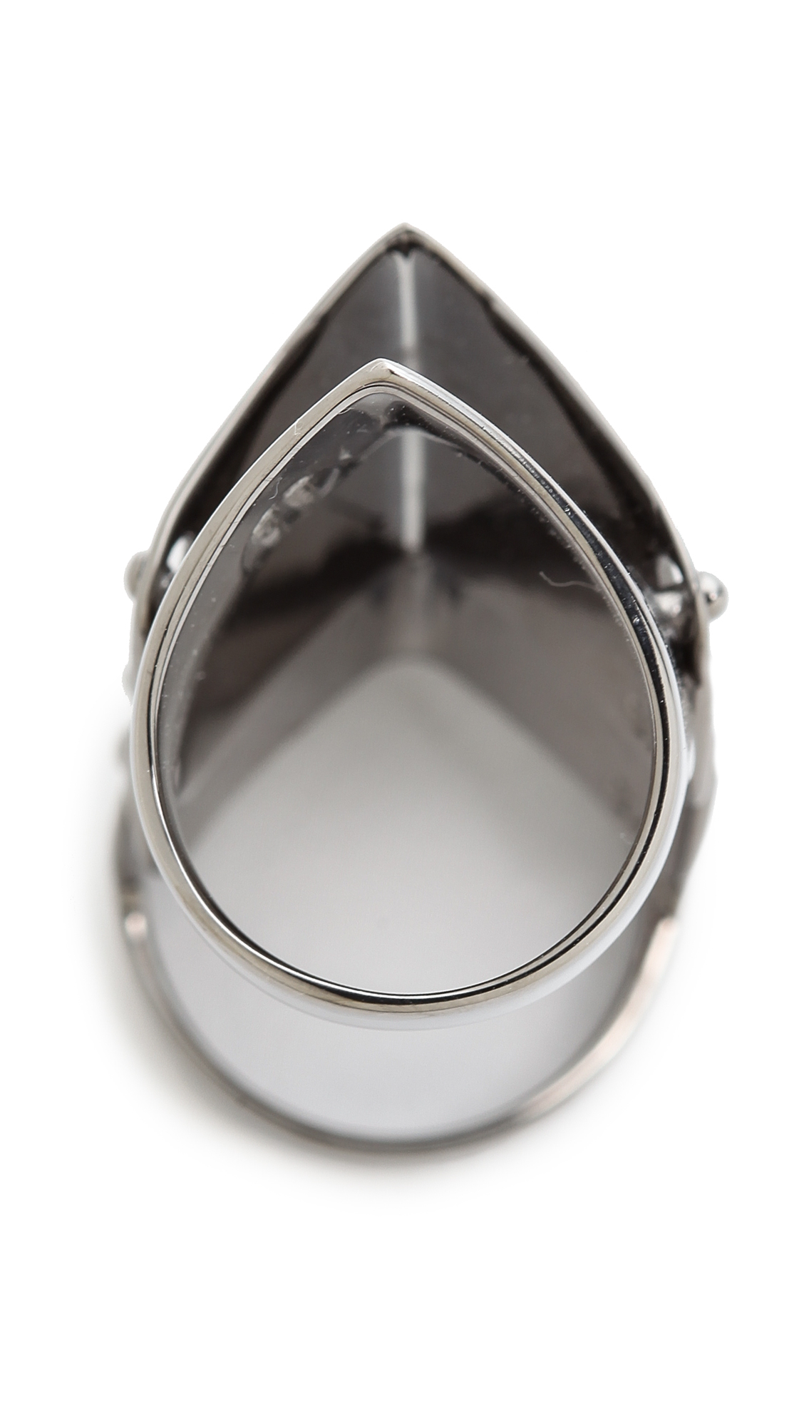 Vivienne Westwood Armor Ring Gunmetal in Metallic - Lyst