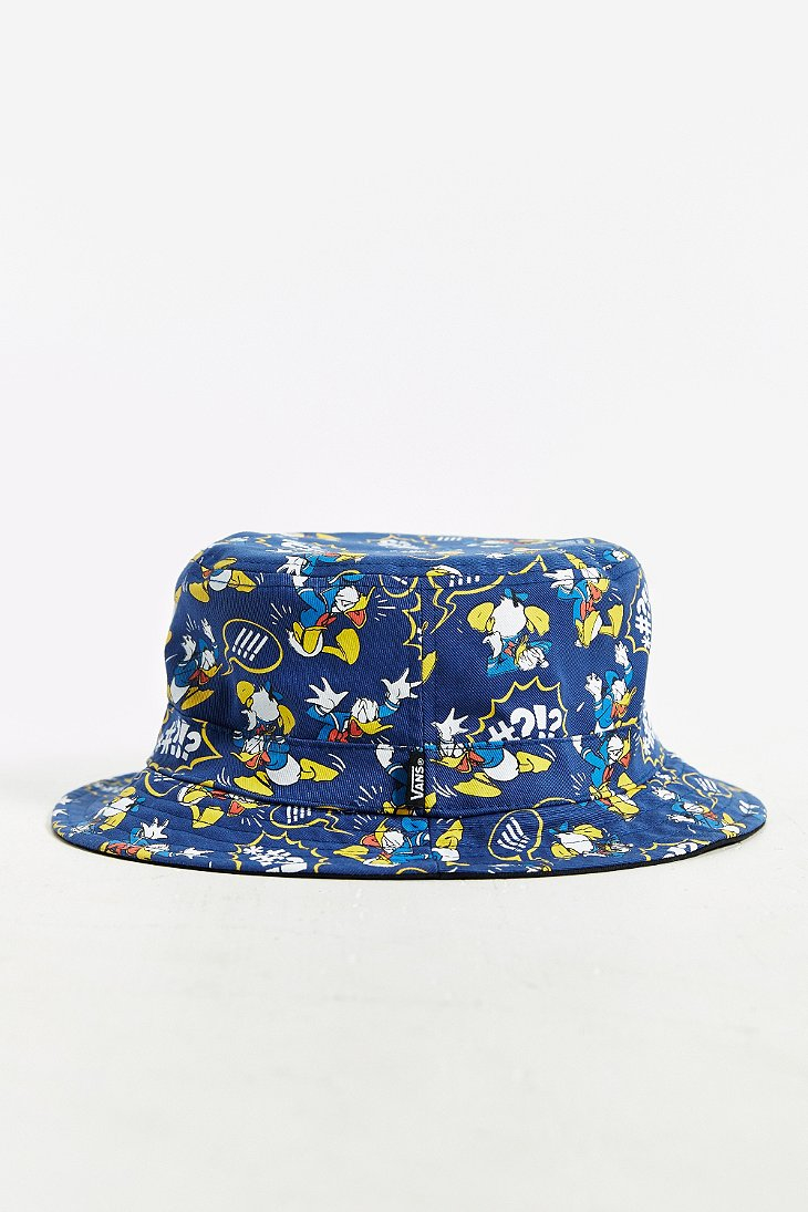 Vans Donald Duck Bucket Hat in Blue for Men - Lyst