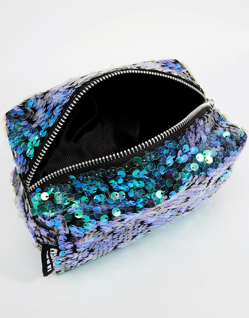 Mermaid Sequin Makeup Bag | Saubhaya Makeup