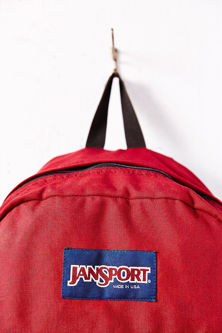 Red Jansport Backpacks